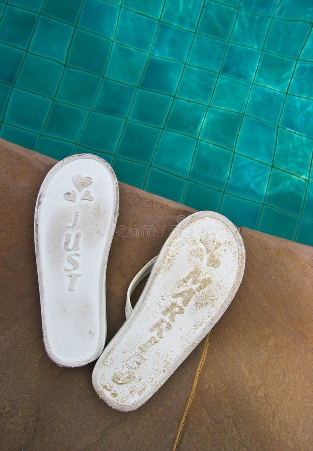 Wedding Jandals Picture. Image: 6493801