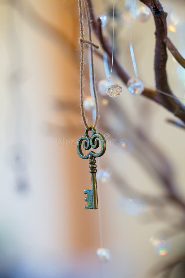 Wedding Key Decoration stock image. Image of decorations - 63413927