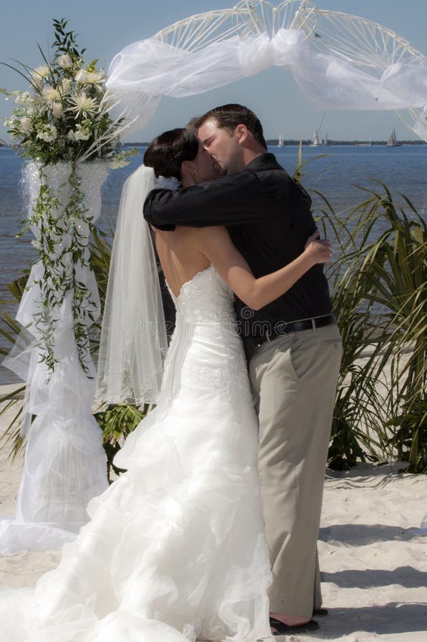 Wedding kiss stock photo. Image of celebration, bride - 15185010