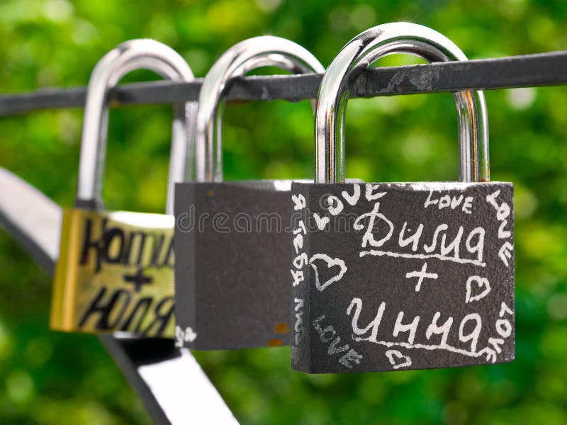 Wedding locks stock image. Image of proposal, lock, romance - 8284629