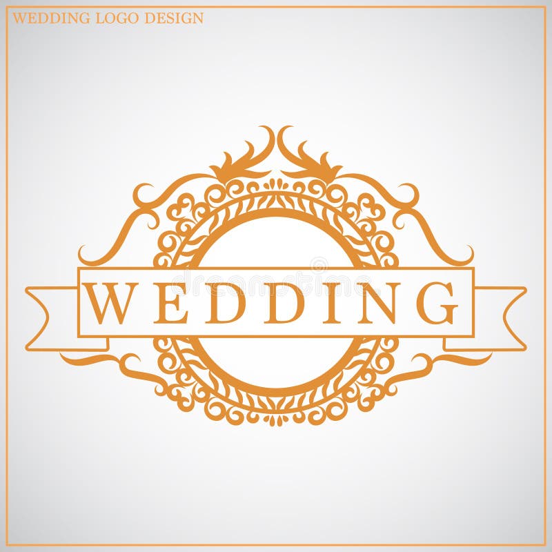 Wedding Logo Design Template. Wedding Logo Vector Stock Vector ...