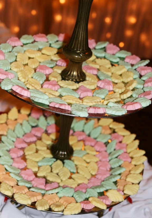 Wedding mints stock image. Image of platter, garnish, sweets - 4191189