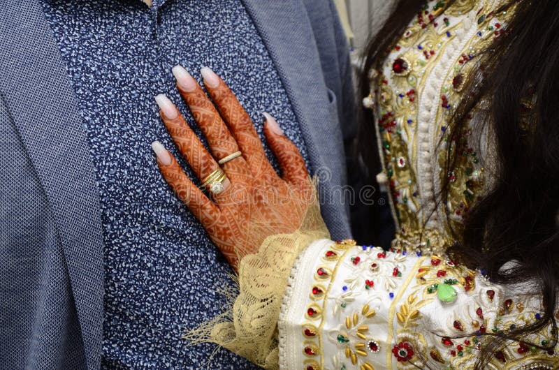 Wedding Moroccan Henna. stock photo. Image of carpet - 241787458