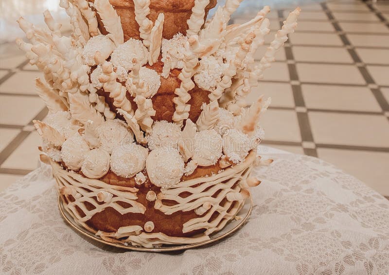 Wedding Pastries, Multi-tiered Decorative Pie, Confectionery Delicacy ...