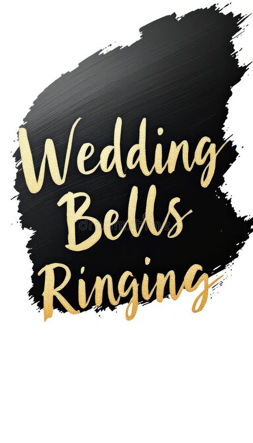 Wedding Quotes Text Design Wedding Bells Ringing. Happy Wedding ...