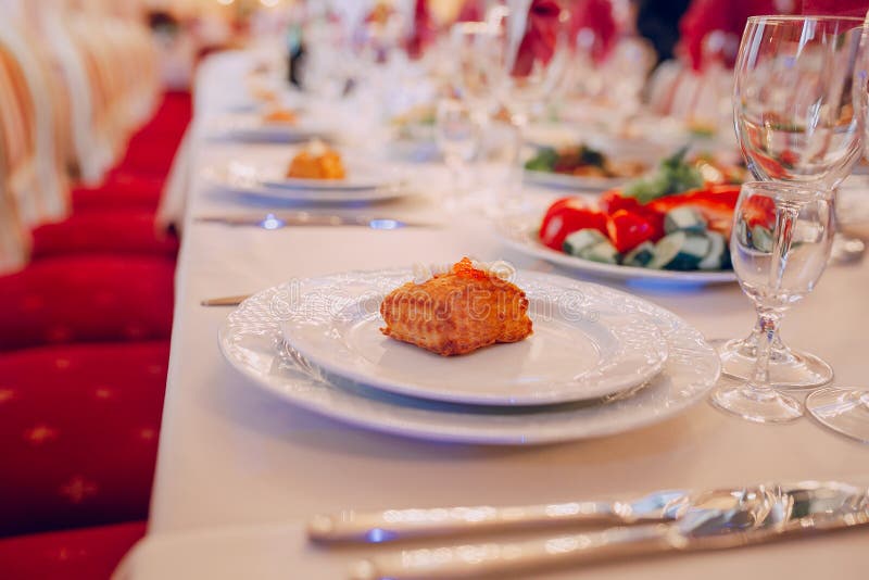 Wedding reception food stock image. Image of indoors - 58458755