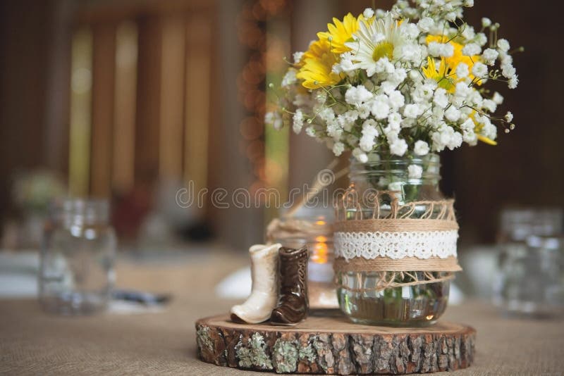 Wedding Reception Place Setting Detail Stock Photo - Image of party ...