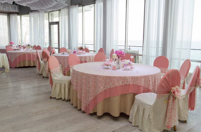 Wedding reception stock image. Image of soaked, table - 52431799