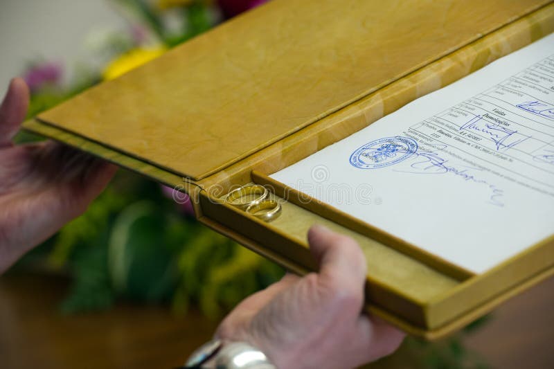 Wedding ring stock image. Image of exchaging, hanging - 92395711