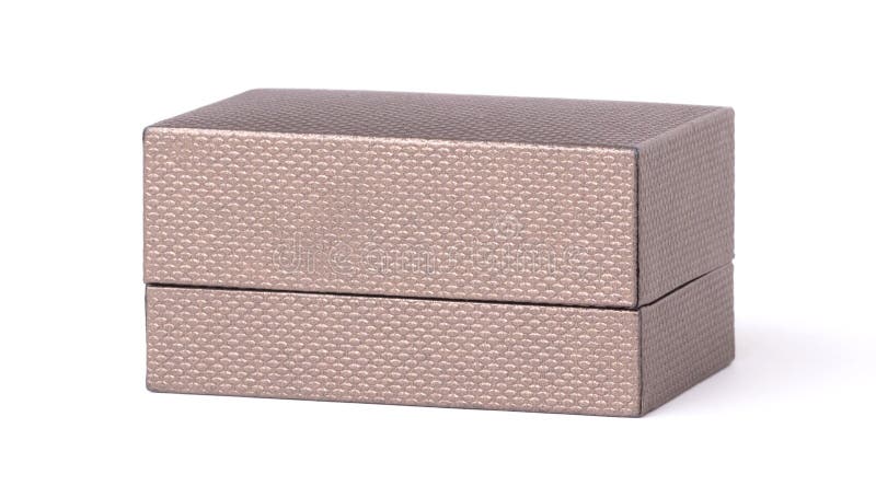 Wedding ring in closed box stock image. Image of ring - 142427647