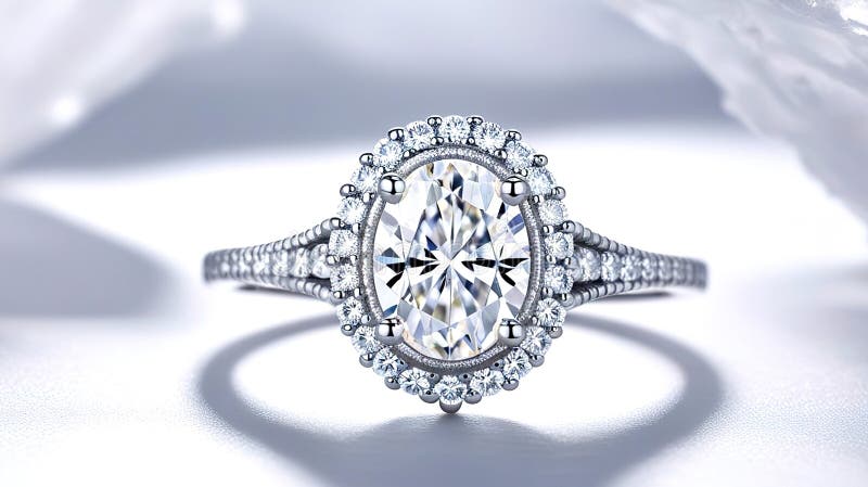 Wedding ring with diamond stock photo. Image of ring - 336435378