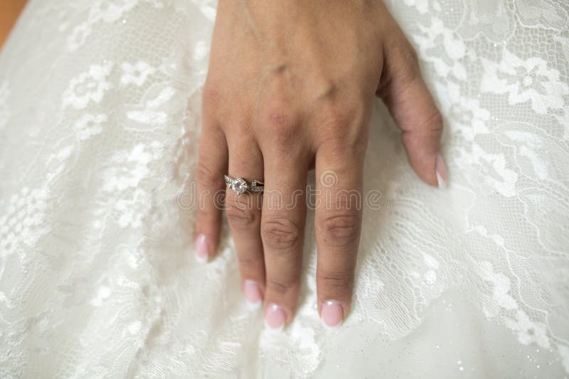 Wedding ring on hand stock image. Image of catholicism - 50382497