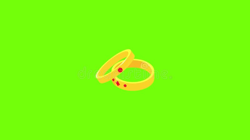 Engagement Ring Icon Animation Stock Footage - Video of animation ...