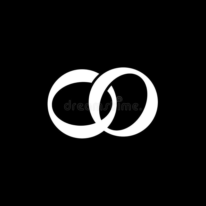 Wedding Ring Logo Design Template Stock Vector - Illustration of bride ...