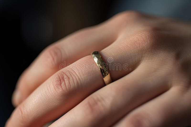 Wedding Ring Stuck in Finger, Concept of Ring Removal Techniques ...