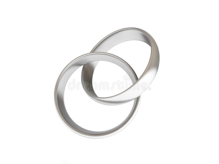 Golden Interlocked Wedding Rings Stock Illustrations – 97 Golden ...