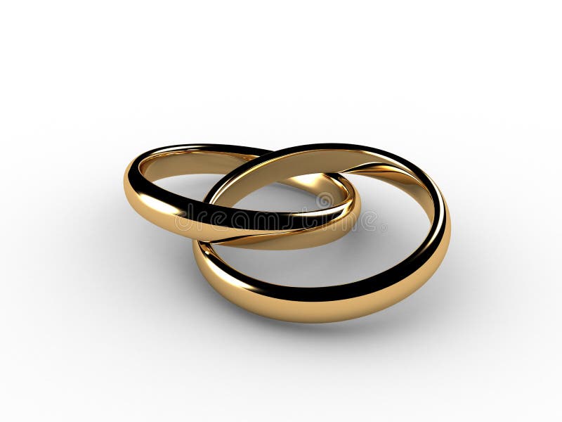 Wedding rings stock illustration. Illustration of fiancee - 1942702