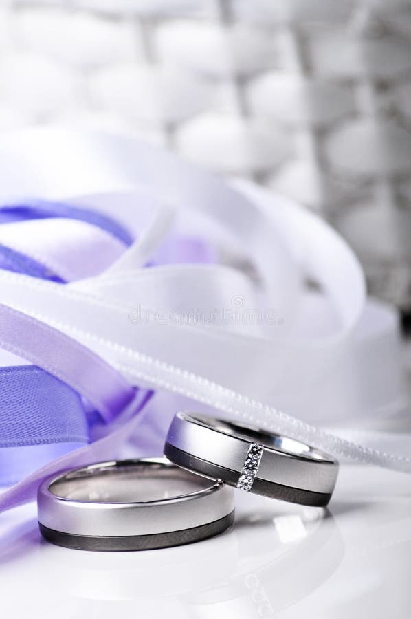 Wedding rings stock image. Image of gold, engagement, golden - 1606131