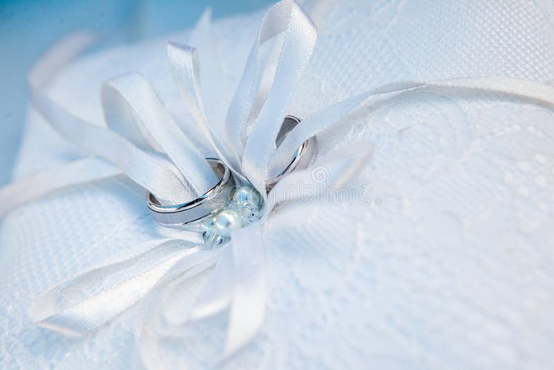 A Blue Roses and Wedding Rings Stock Photo - Image of jewel, beautiful ...