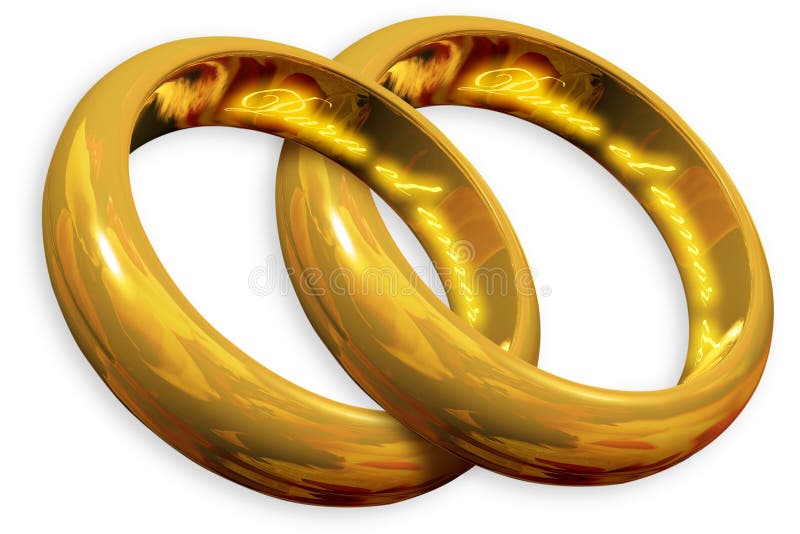 Wedding Rings Picture. Image: 25882588