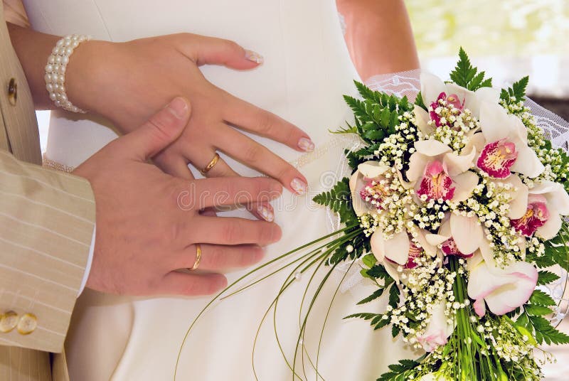 Wedding rings stock image. Image of happily, forever, male - 3255059