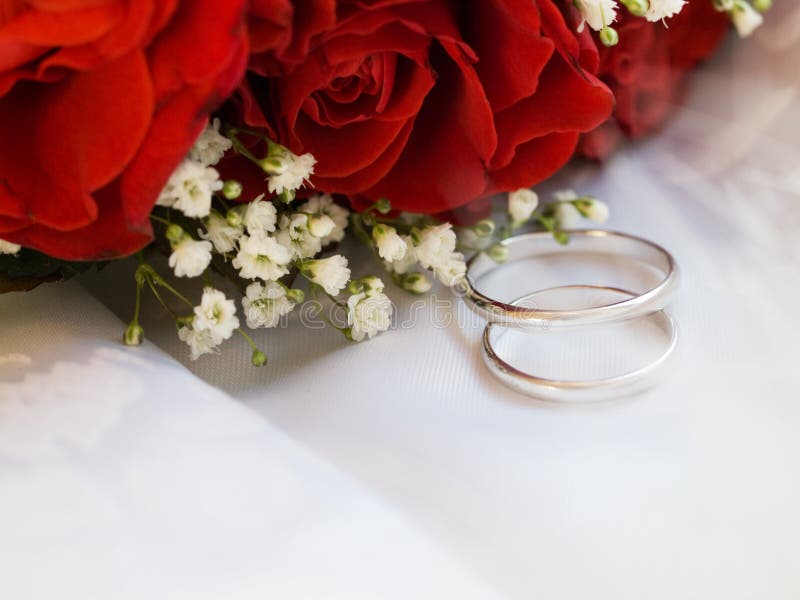 Wedding rings stock photo. Image of bright, sacrament - 8402612