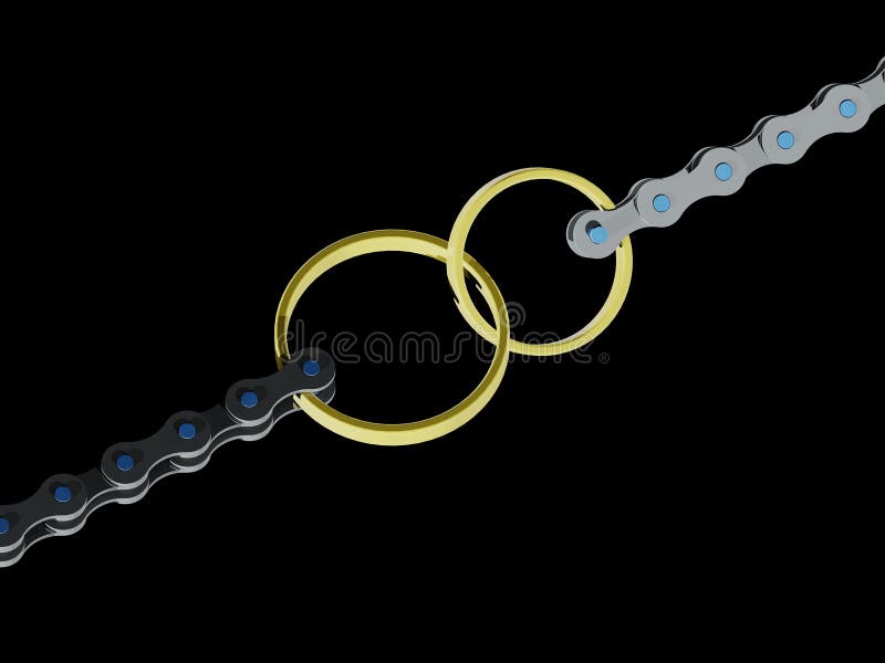 Chained Rings Stock Illustrations – 67 Chained Rings Stock ...