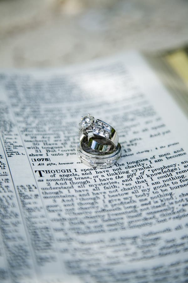 Wedding Rings - Eternal Bond Stock Image - Image of wedding, rings ...