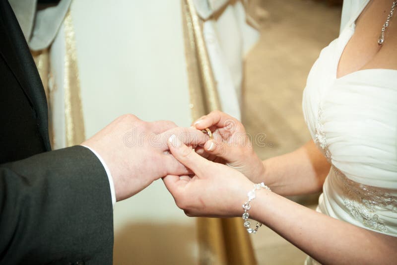 Wedding rings stock photo. Image of affection, fortune - 35489704