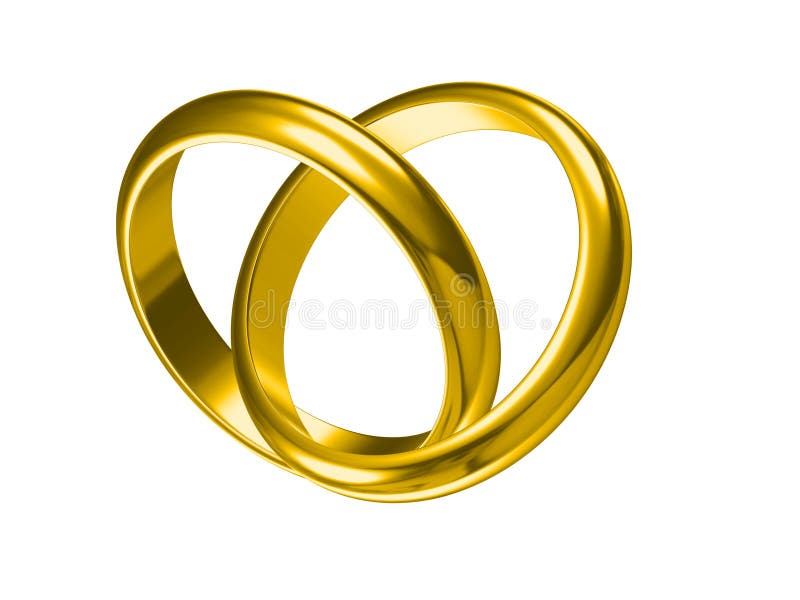 Wedding rings stock illustration. Illustration of beautiful - 39122134