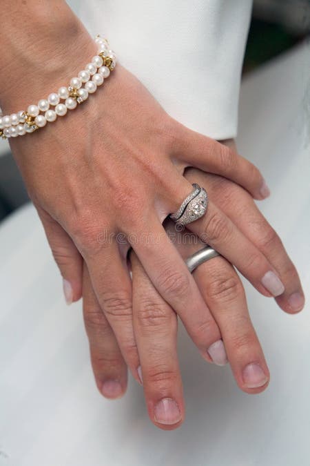 Wedding Rings, Holding Hands Stock Image - Image of gold, male: 14444031