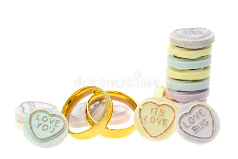 Swizzels Matlow Love Heart Candy Sweets Editorial Stock Photo - Image ...