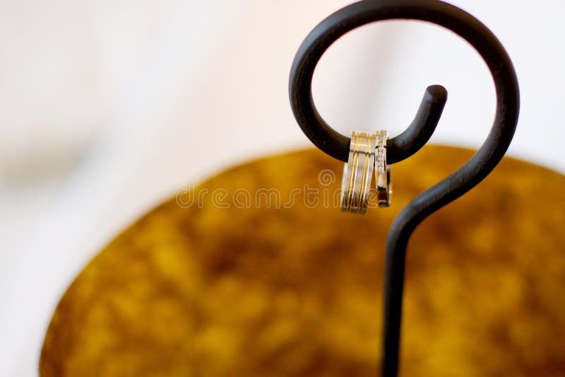 Wedding rings. stock image. Image of golden, luxury, jewelry - 36353295