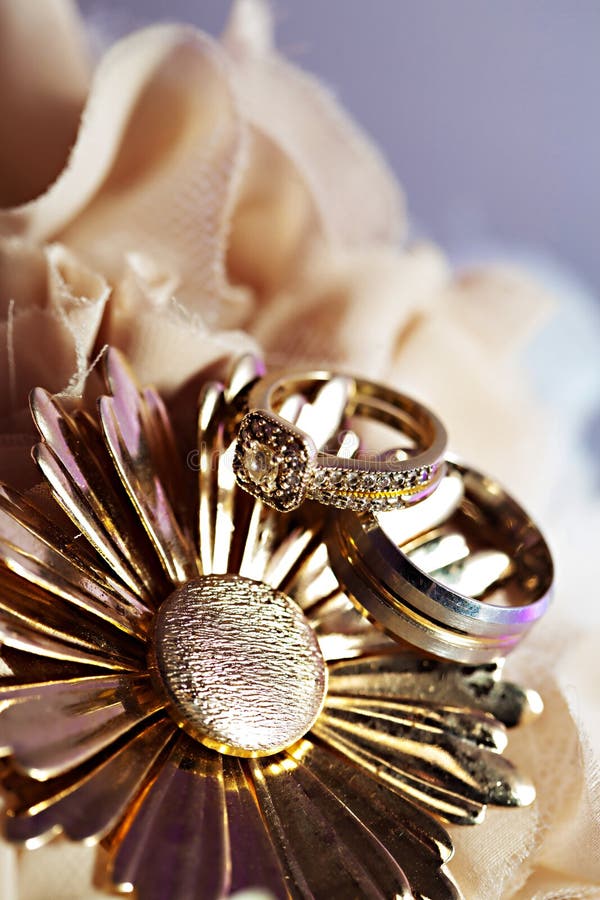 Wedding Rings stock image. Image of shiny, metal, ring - 41366607