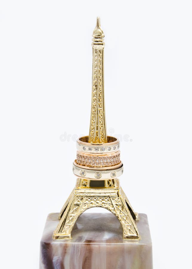 Wedding Rings Statue Eiffel Tower Stock Photos - Free & Royalty-Free ...