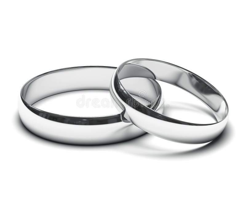 Wedding rings stock image. Image of white, background - 53426387