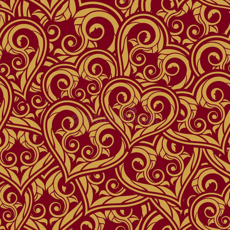 Wedding seamless pattern stock vector. Illustration of pattern - 23112780