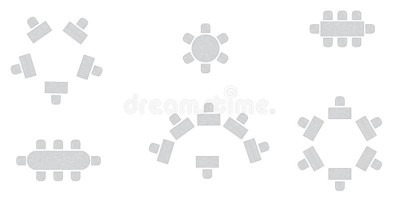 Wedding Seating Plan Element. Conference Banquet Seminar Classroom ...