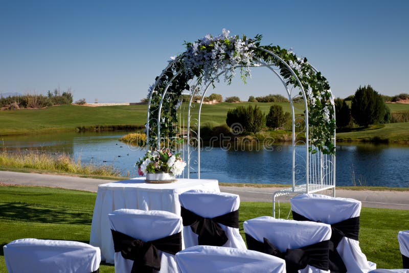 Wedding Setup stock photo. Image of prop, love, flowers - 21204538