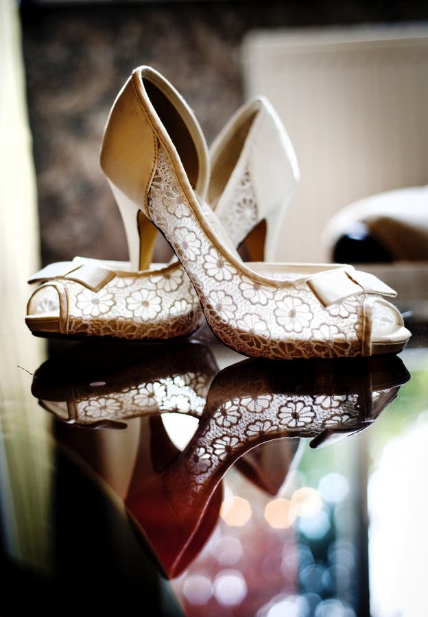 Wedding shoes stock photo. Image of heeled, formal, closeup - 30539446