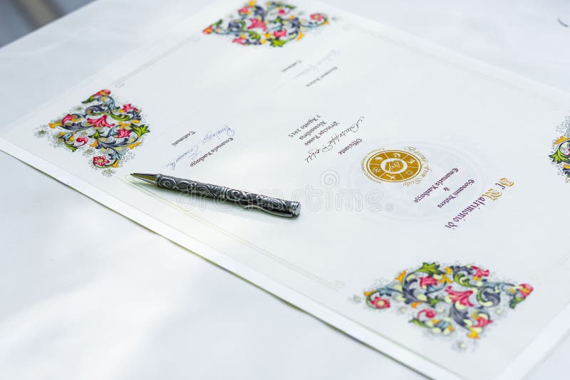Wedding signature stock image. Image of signature, matrimony - 69890725