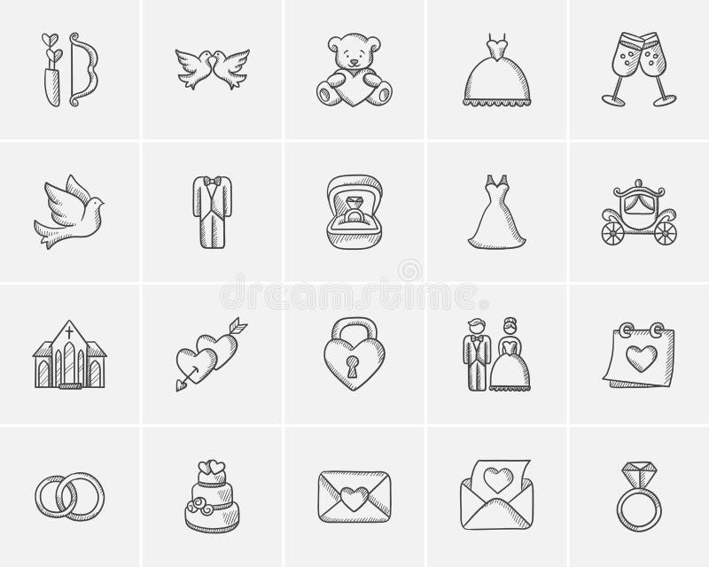 Sketch Icon Set stock vector. Illustration of business - 21155959 Sketch Icon Set stock vector. Illustration of business - 21155959
