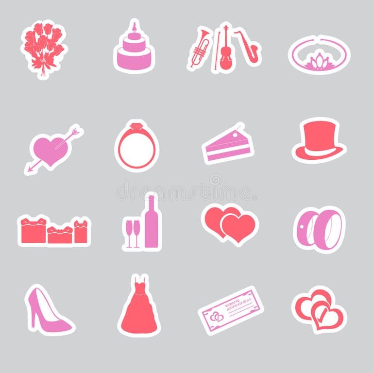 Engagement Ring Stickers Stock Illustrations – 139 Engagement Ring ...