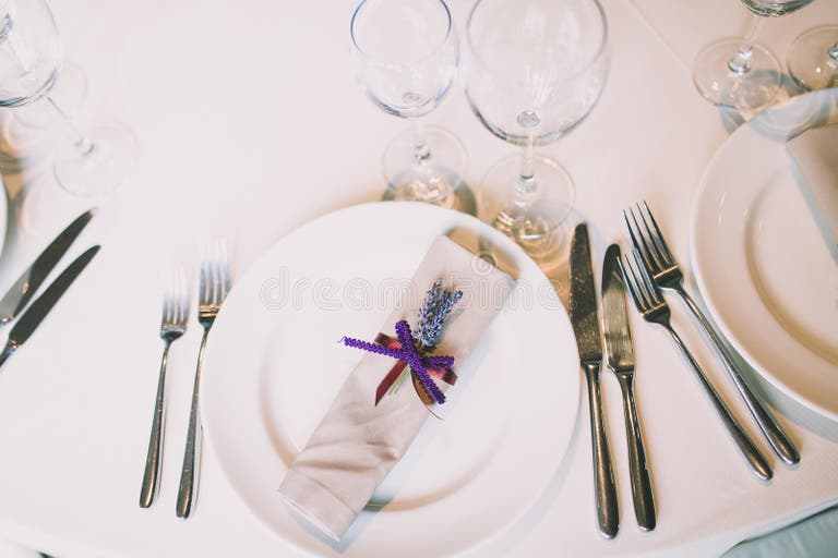Wedding table appointments stock image. Image of chair - 49743663