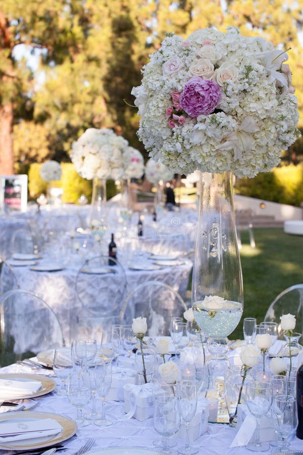 Wedding table decor stock image. Image of luxury, arrangement - 30440729