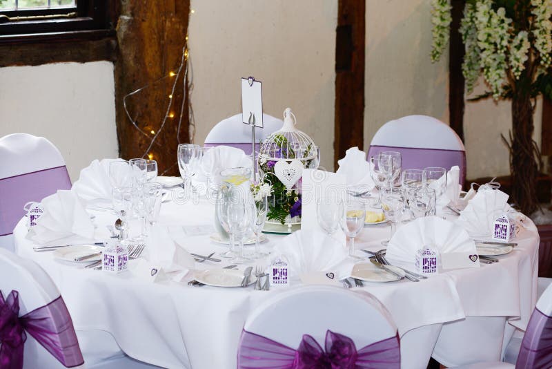 Wedding table stock image. Image of table, banquet, glass - 65980341