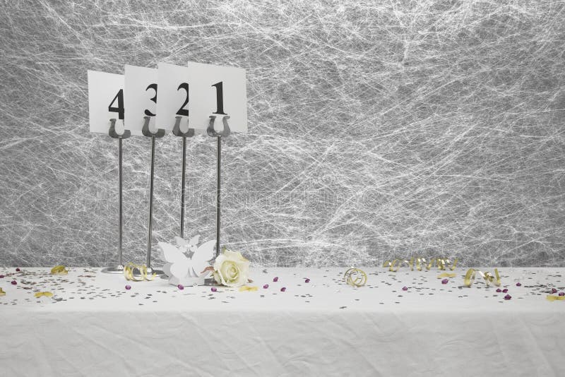 Wedding table numbers stock image. Image of horizontal - 50671877