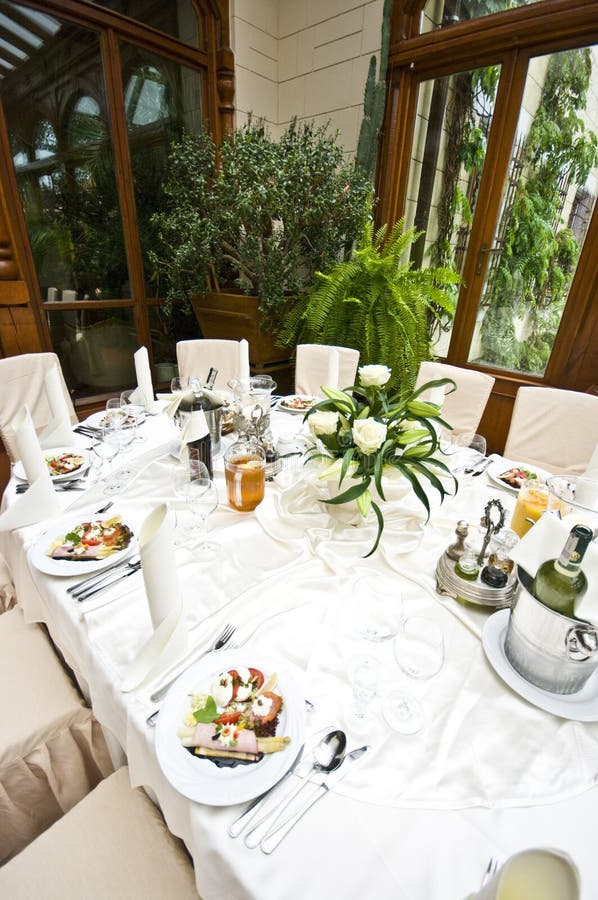 Wedding table settings stock image. Image of display, classy - 9798279