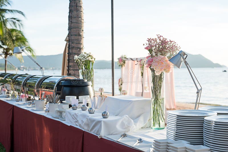 Wedding table Setup stock image. Image of setup, romantic - 93942069