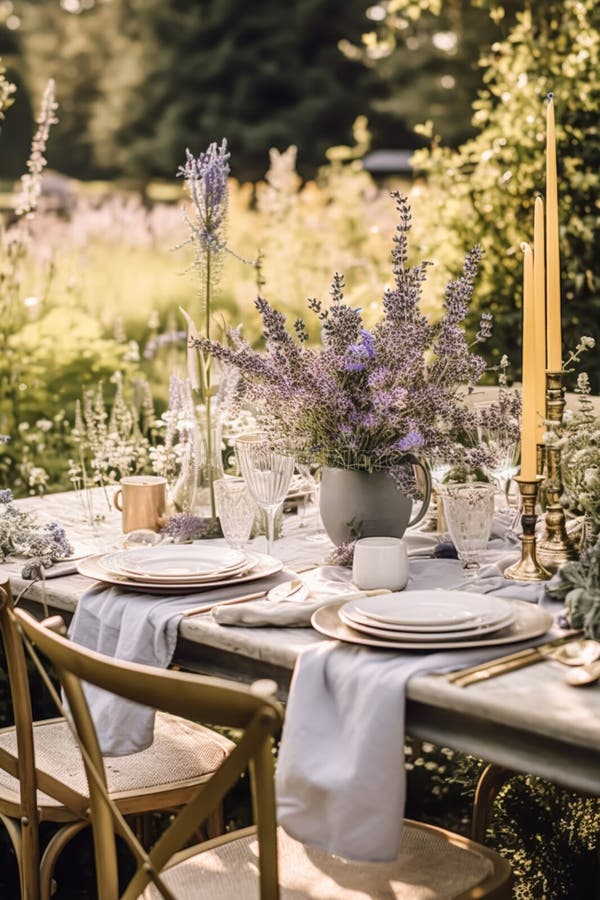 Wedding Tablescape, Elegant Formal Dinner Table Setting, Table Scape ...